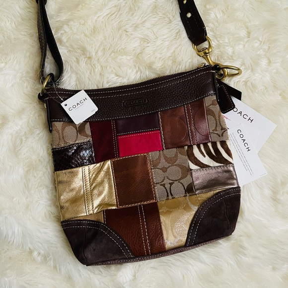 Coach | Bags | Coach Signature Boho Patchwork Bag | Poshmark